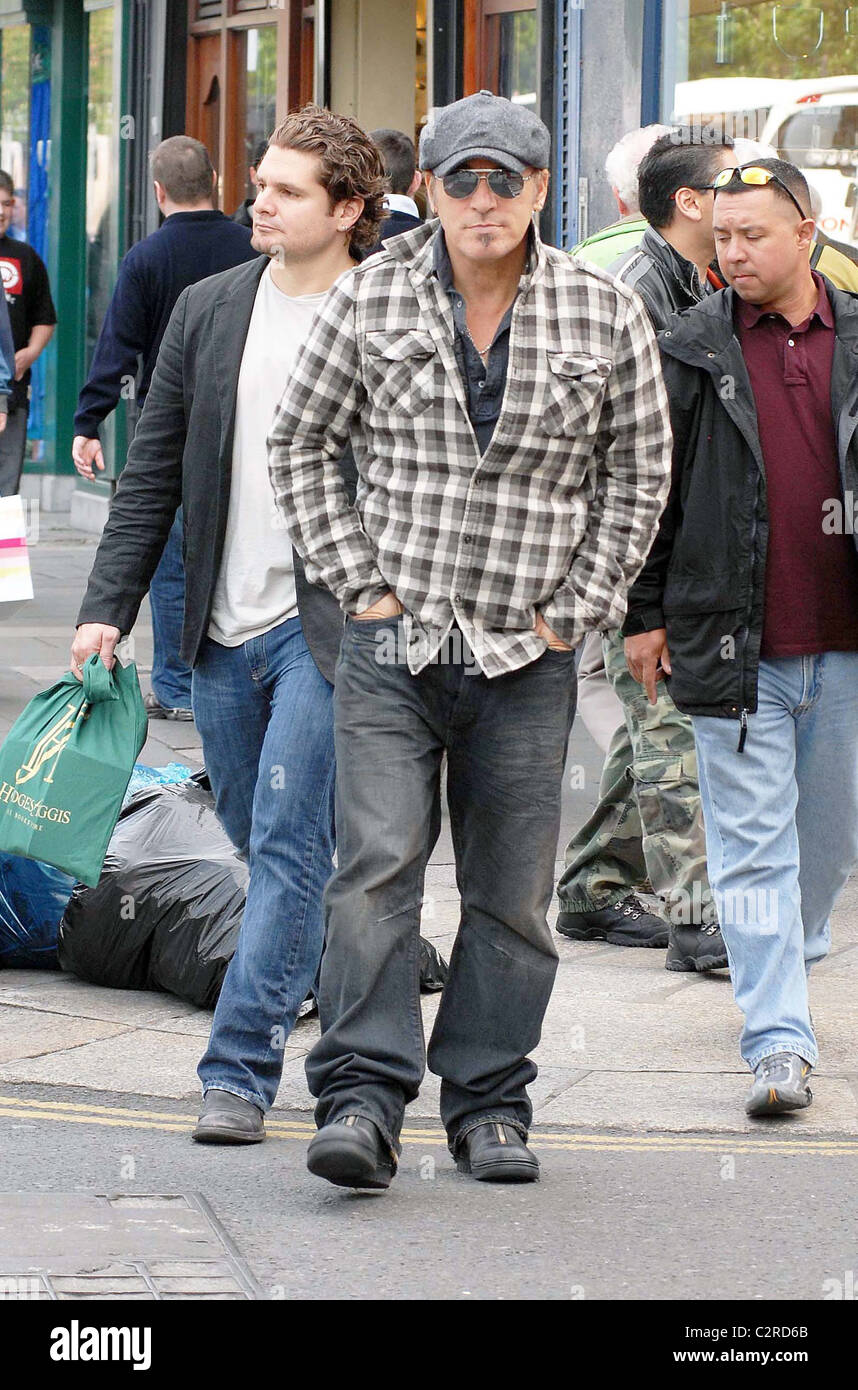 Bruce Springsteen out and about after performing three nights at RDS ...
