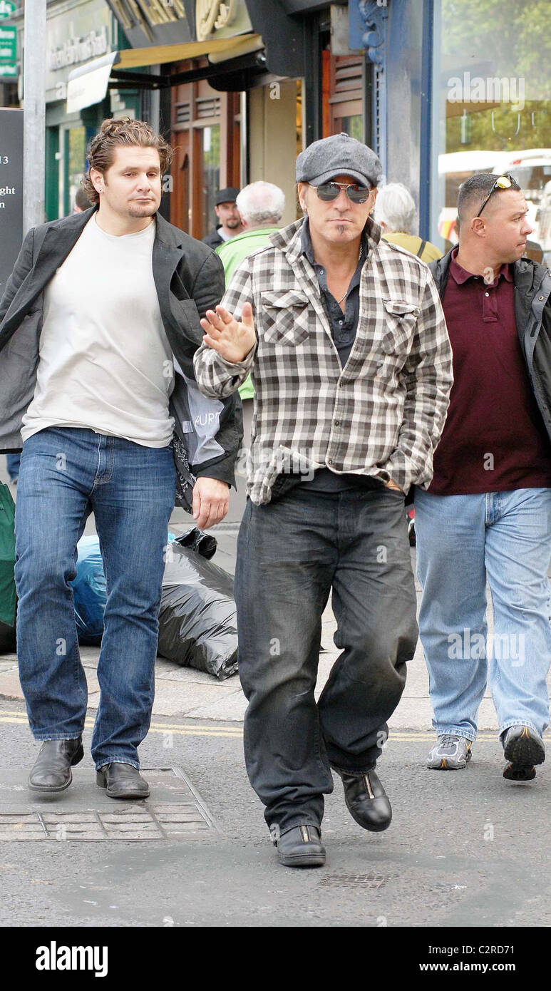 Bruce Springsteen out and about after performing three nights at RDS ...