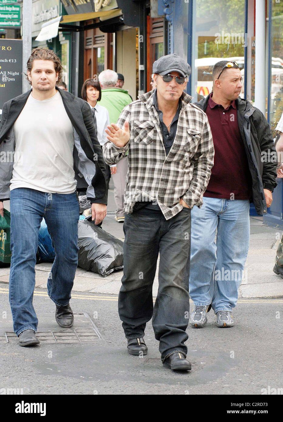 Bruce Springsteen out and about after performing three nights at RDS ...