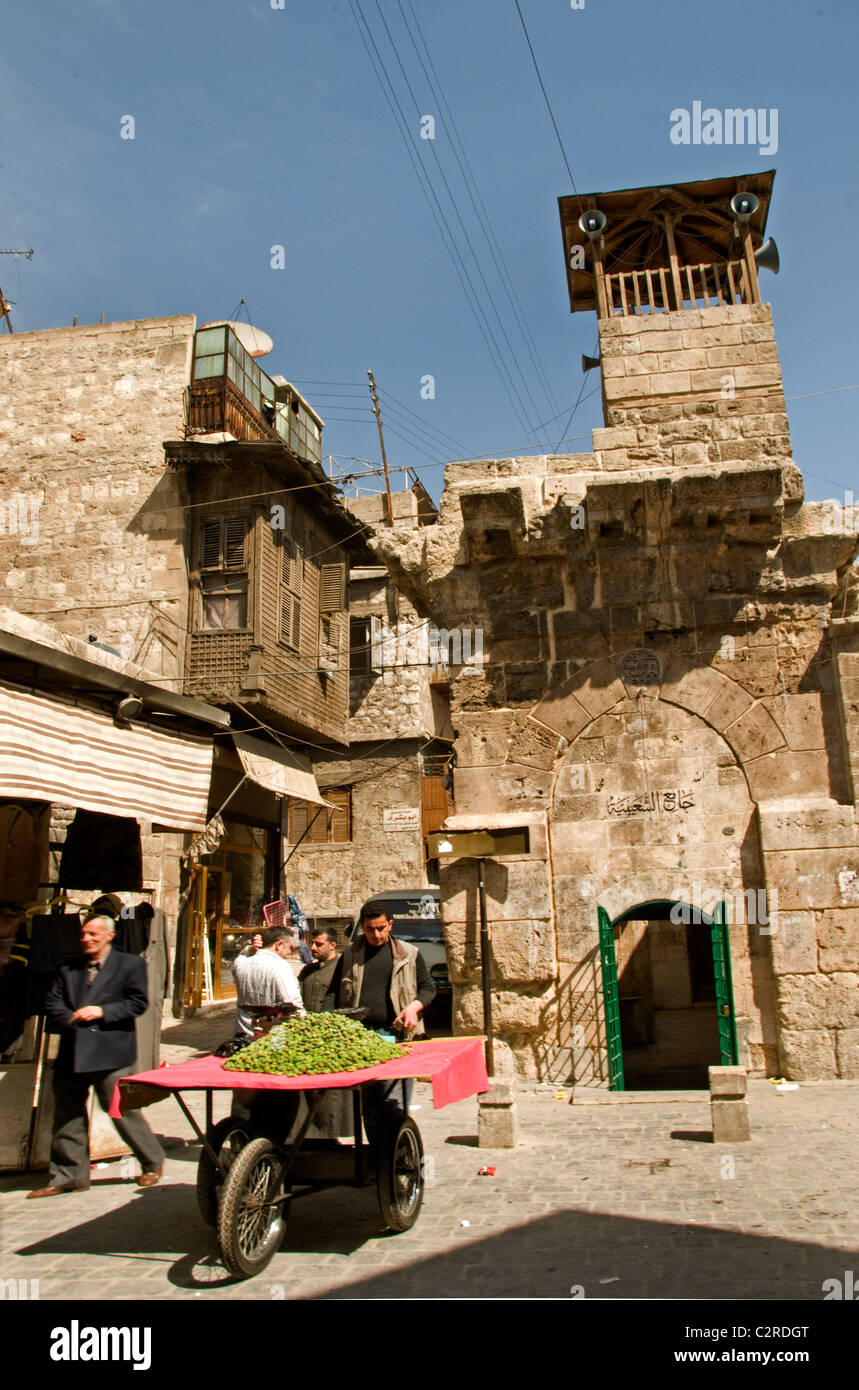 Aleppo Bazaar Souk Souq market Town City Syria Syrian Middle East Stock ...