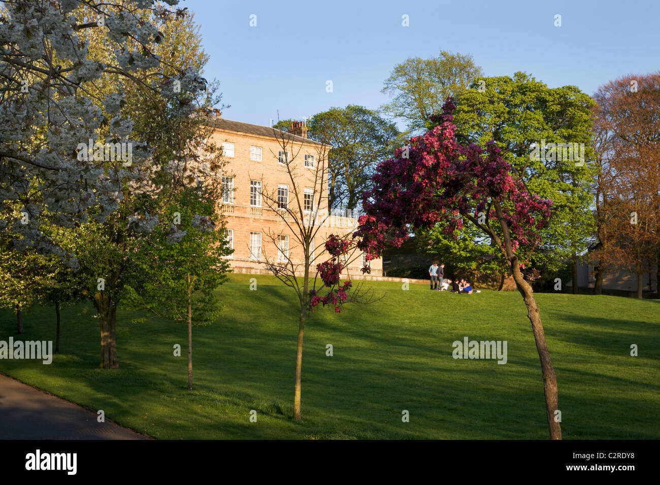 Knaresborough House in Spring Knaresborough North Yorkshire England ...