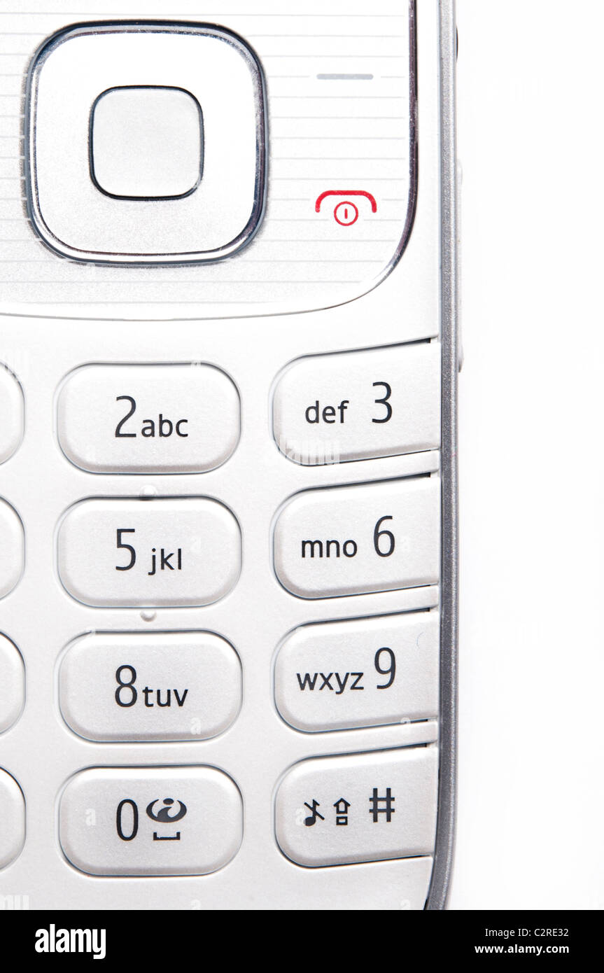 Cellphone keypad hi-res stock photography and images - Alamy