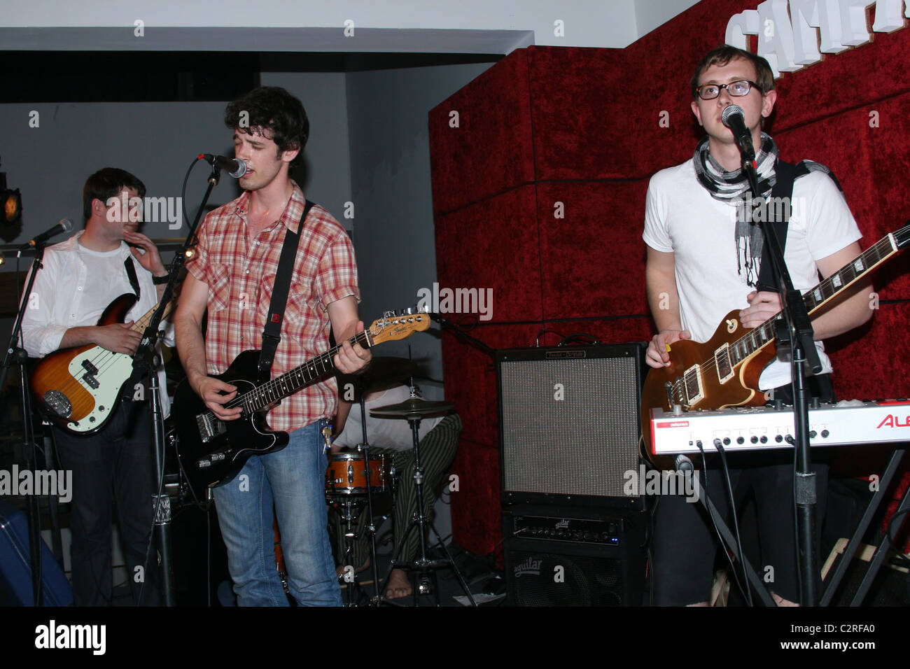 Alex Feder The XYZ Affair performs at during the House of Campari ...