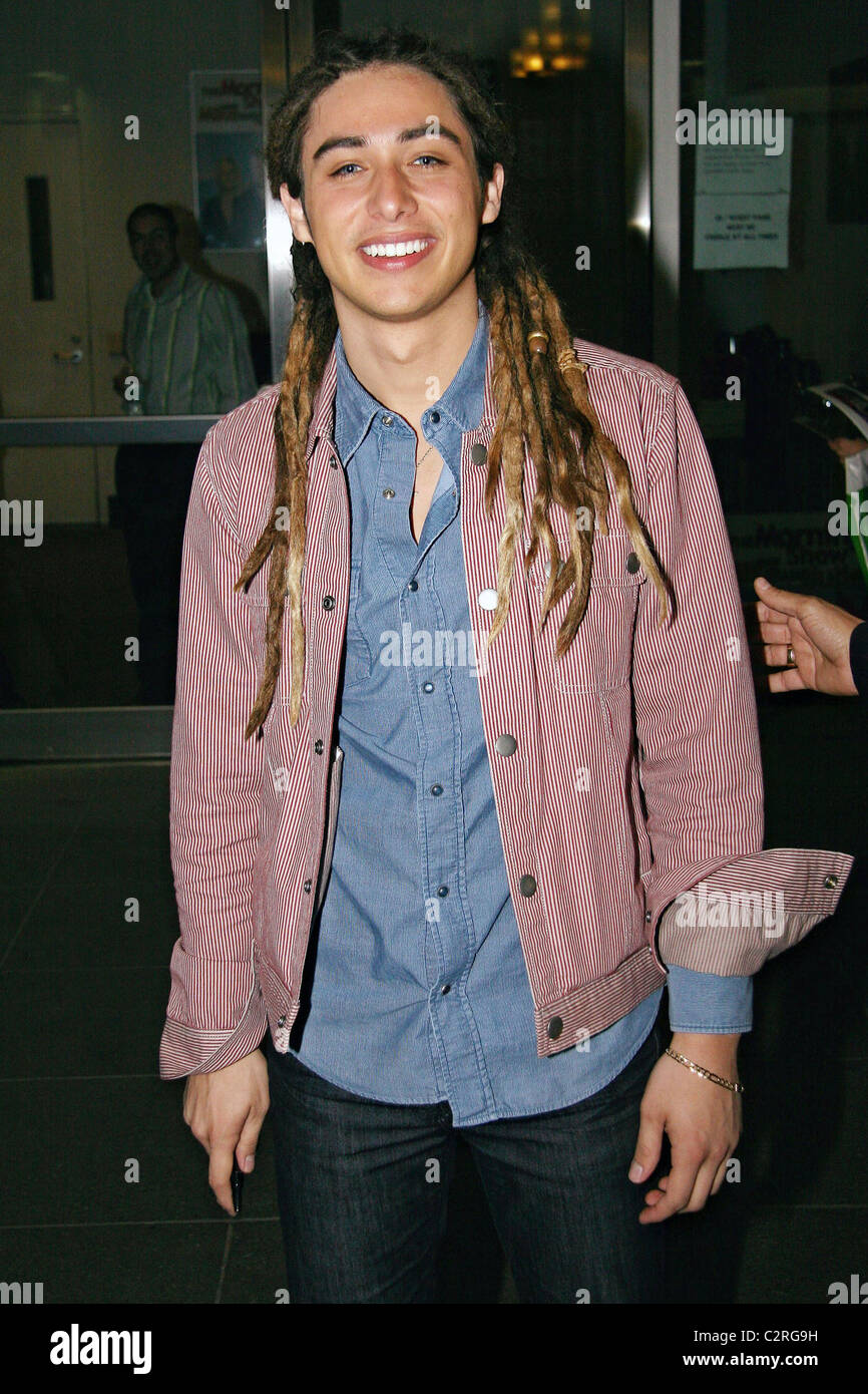 Former 'American Idol' contestant Jason Castro with a famale friend ...