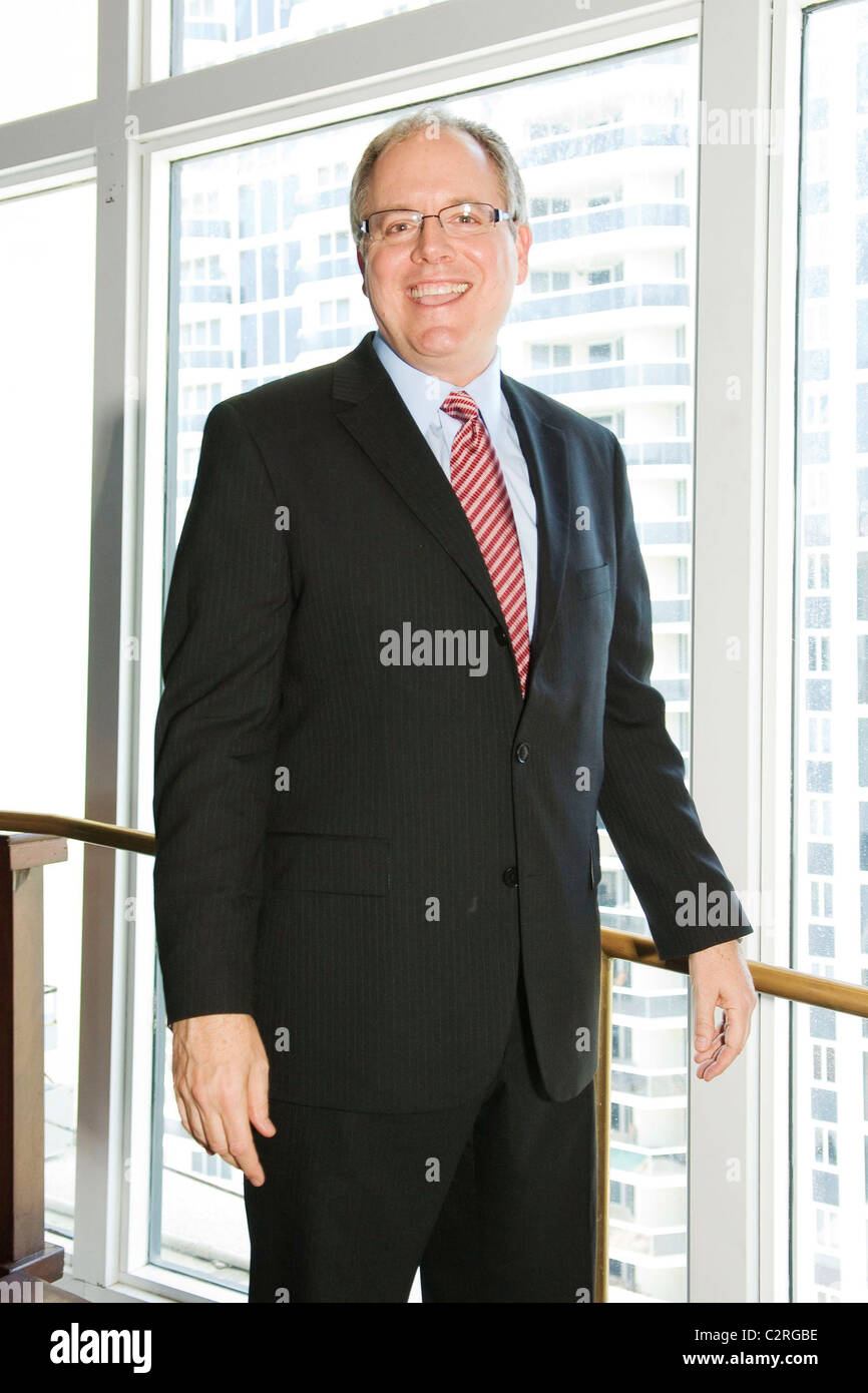 Judge David Young Emmy nominated TV personality at the Miami Beach Bar ...