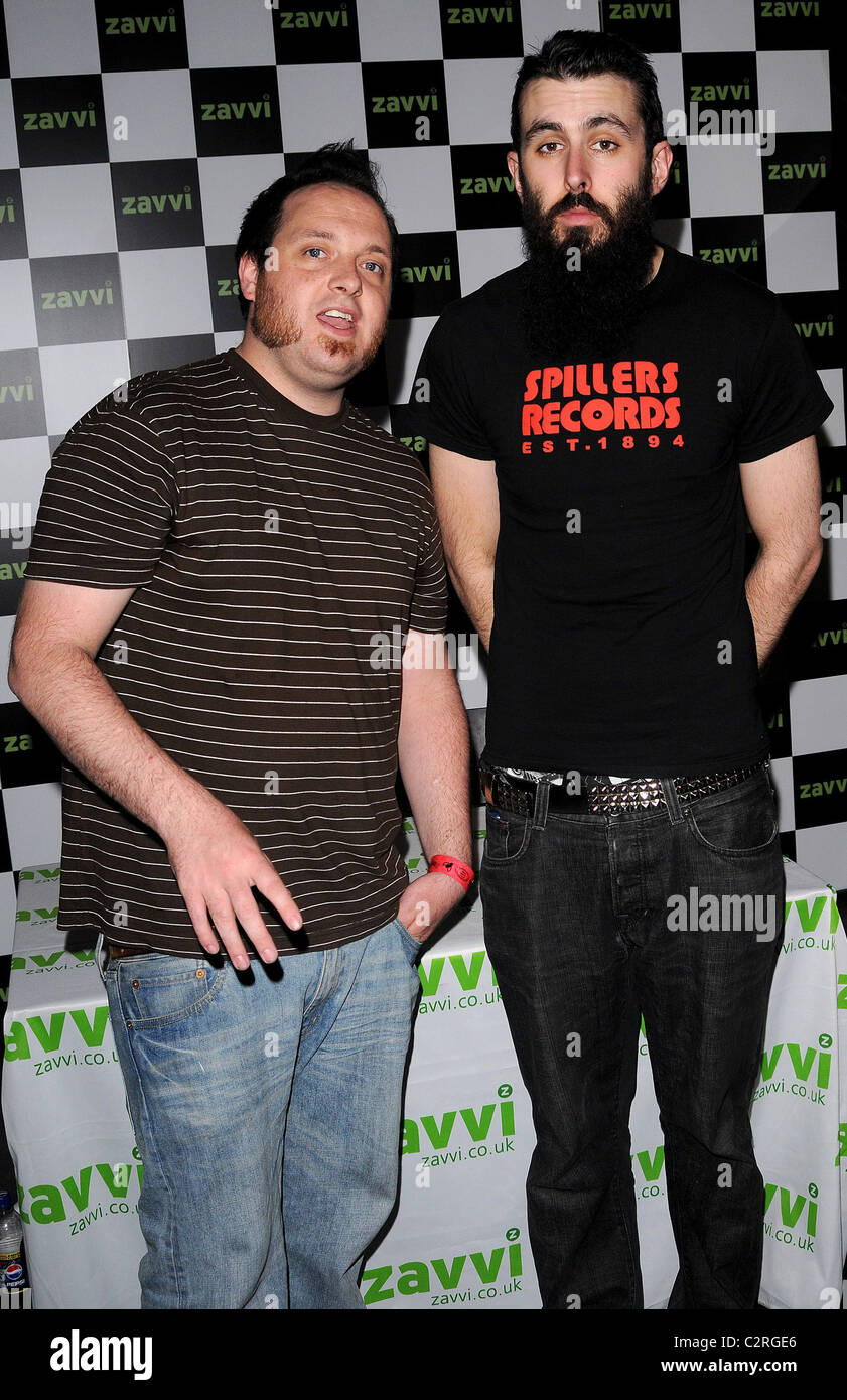 Dan Le Sac Vs Scroobius Pip performing at Zavvi, Oxford Street London ...