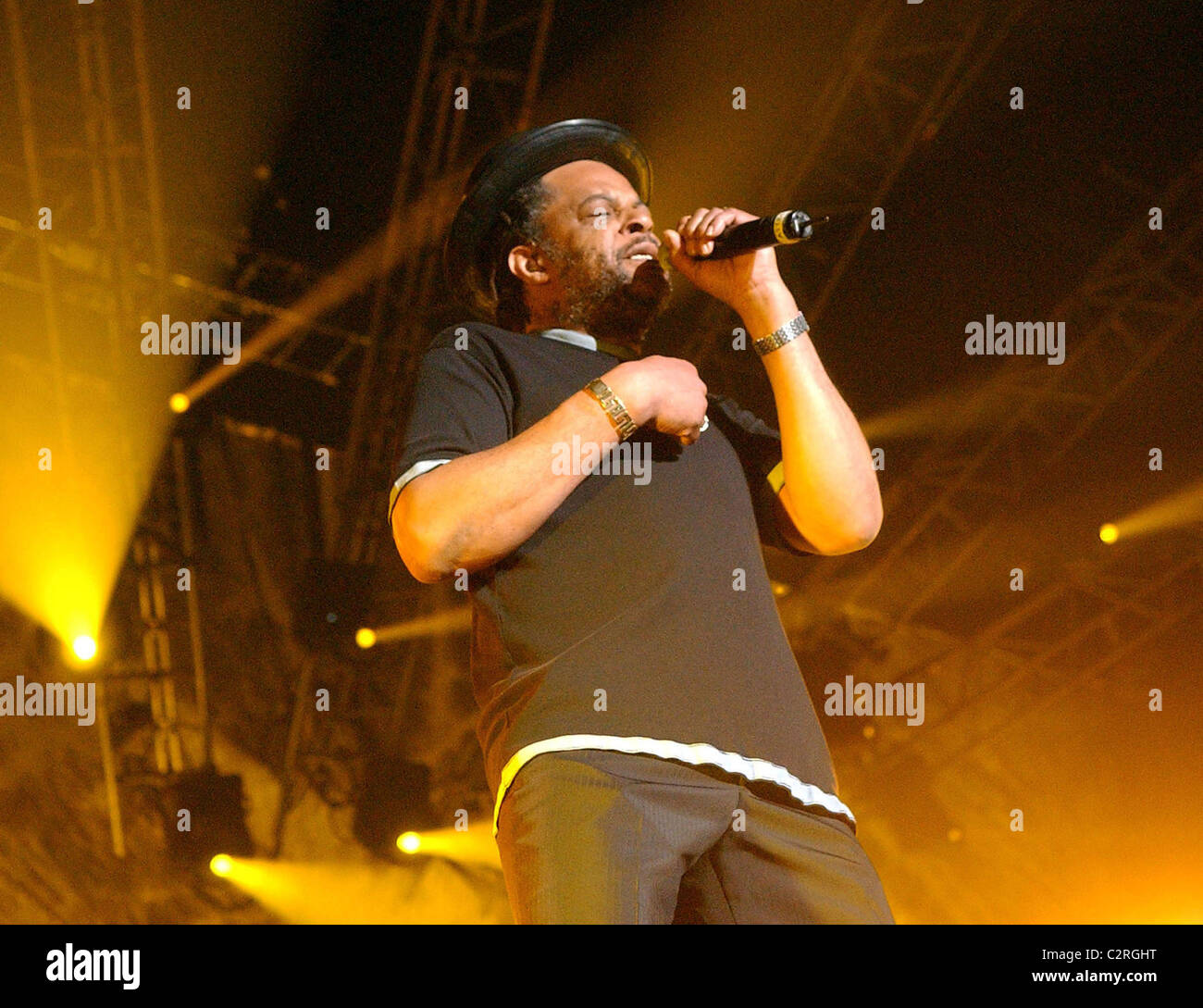 British reggae band UB40 performs for a sold out crowd at Heineken ...