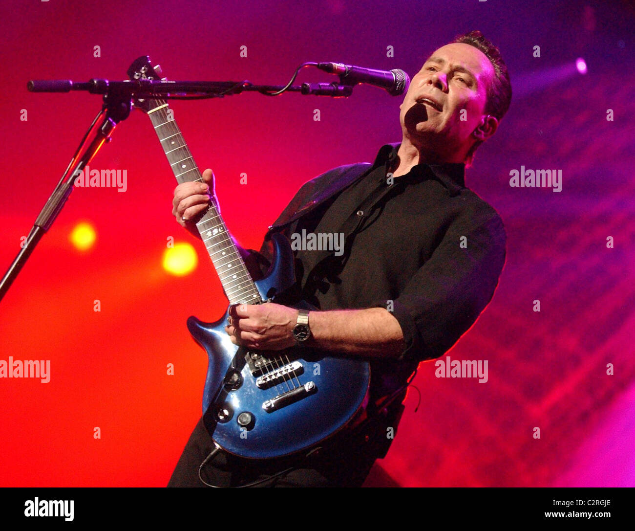 British reggae band UB40 performs for a sold out crowd at Heineken ...