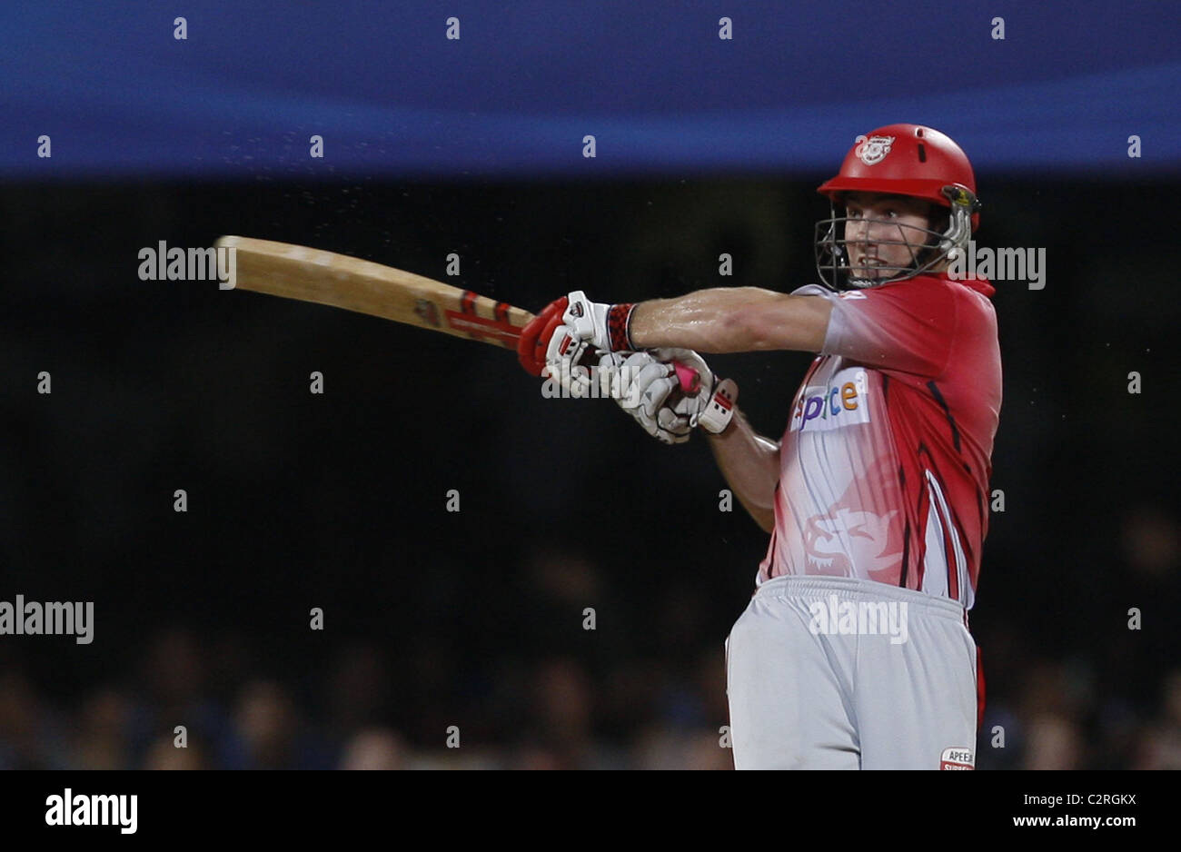 Shaun Marsh player of Kings XI Punjab 2nd semi final IPLT20 match ...