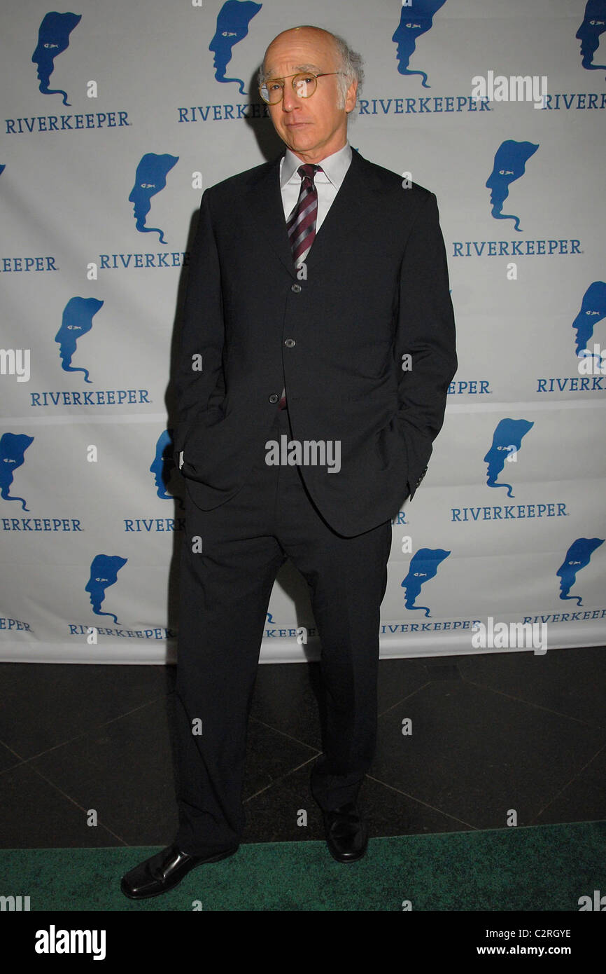 Larry David 2008 Riverkeeper Fisherman Ball at Pier 60 New York City ...