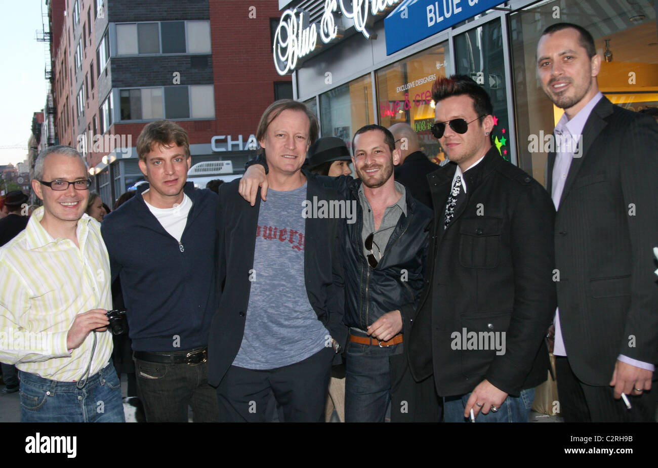 Alan Rish, Sam Bolton, Patrick McMullan, Greg Kessler, Jamie McCarthy ...