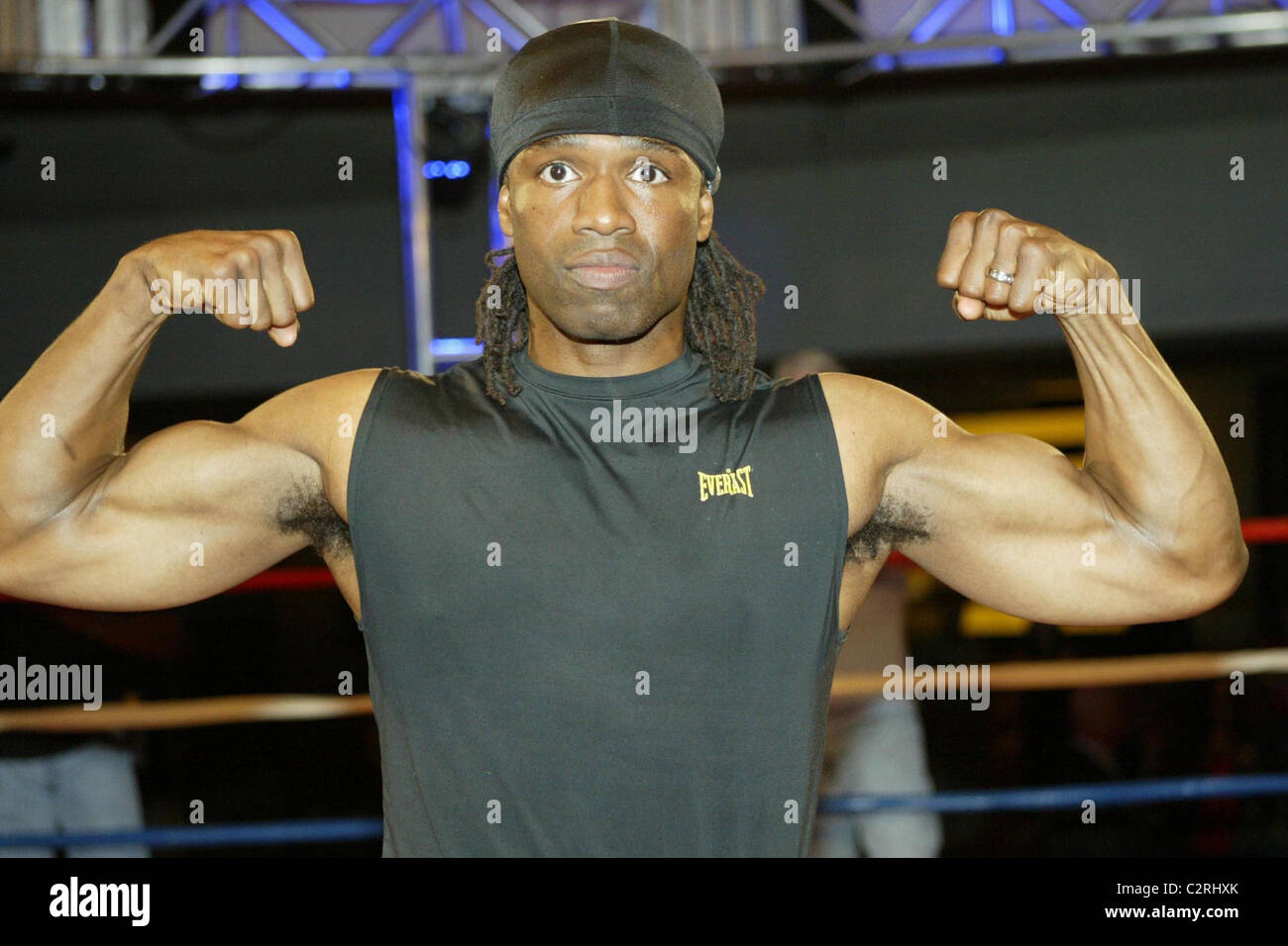 Light Heavyweight Chris Byrd media work out at Planet Hollywood Hotel ...