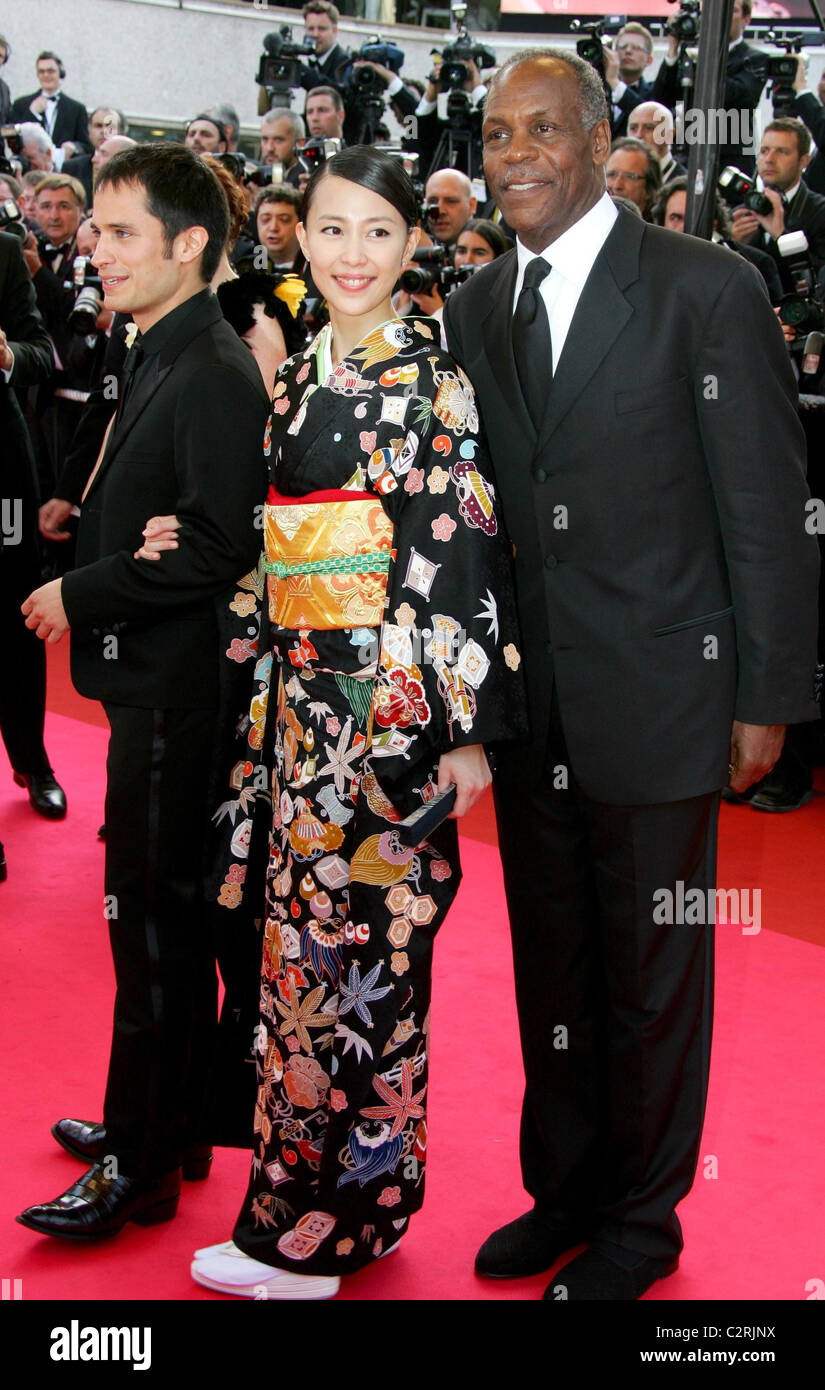 Gael Garcia Bernal, Yoshino Kimura and Danny Glover The 2008 Cannes ...