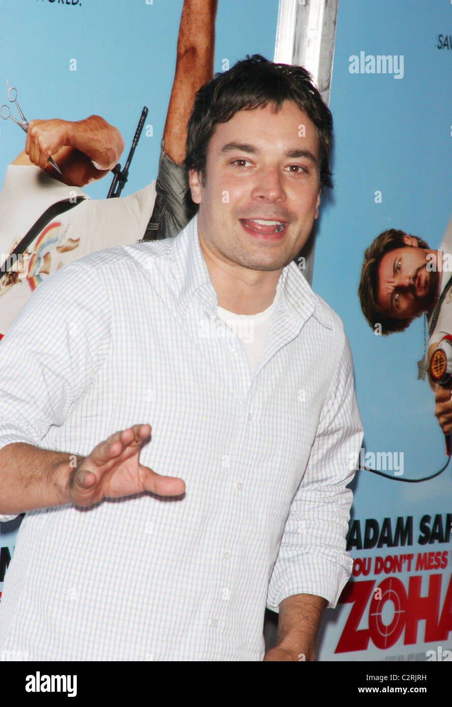 Jimmy Fallon New York Premiere of 'You Don't Mess with the Zohan' at ...