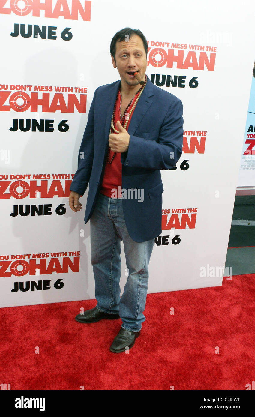 Rob Schneider New York Premiere of 'You Don't Mess with the Zohan' at ...