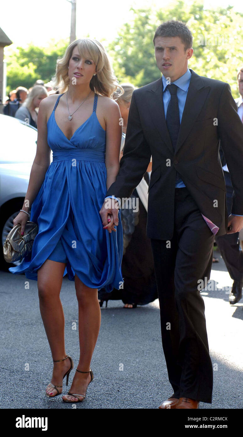 Lisa Carrick and Michael Carrick Wedding of Robbie Keane and Claudine ...