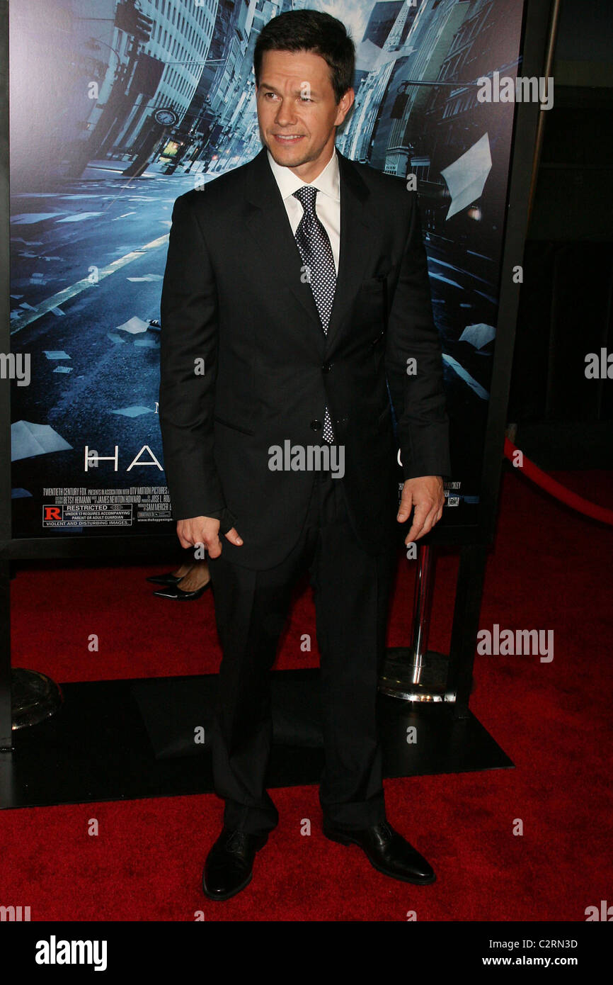 Mark Wahlberg Premiere of 'The Happening' at the Ziegfeld Theatre New ...