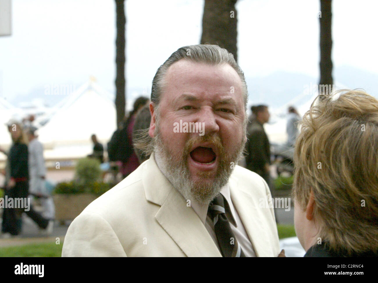 Ray Winstone walks along the Croisette during day 4 of The 2008 Cannes ...