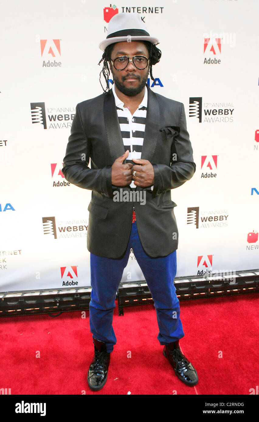 Will.i.am 12th Annual Webby Awards held at Cipriani Downtown - Arrivals ...