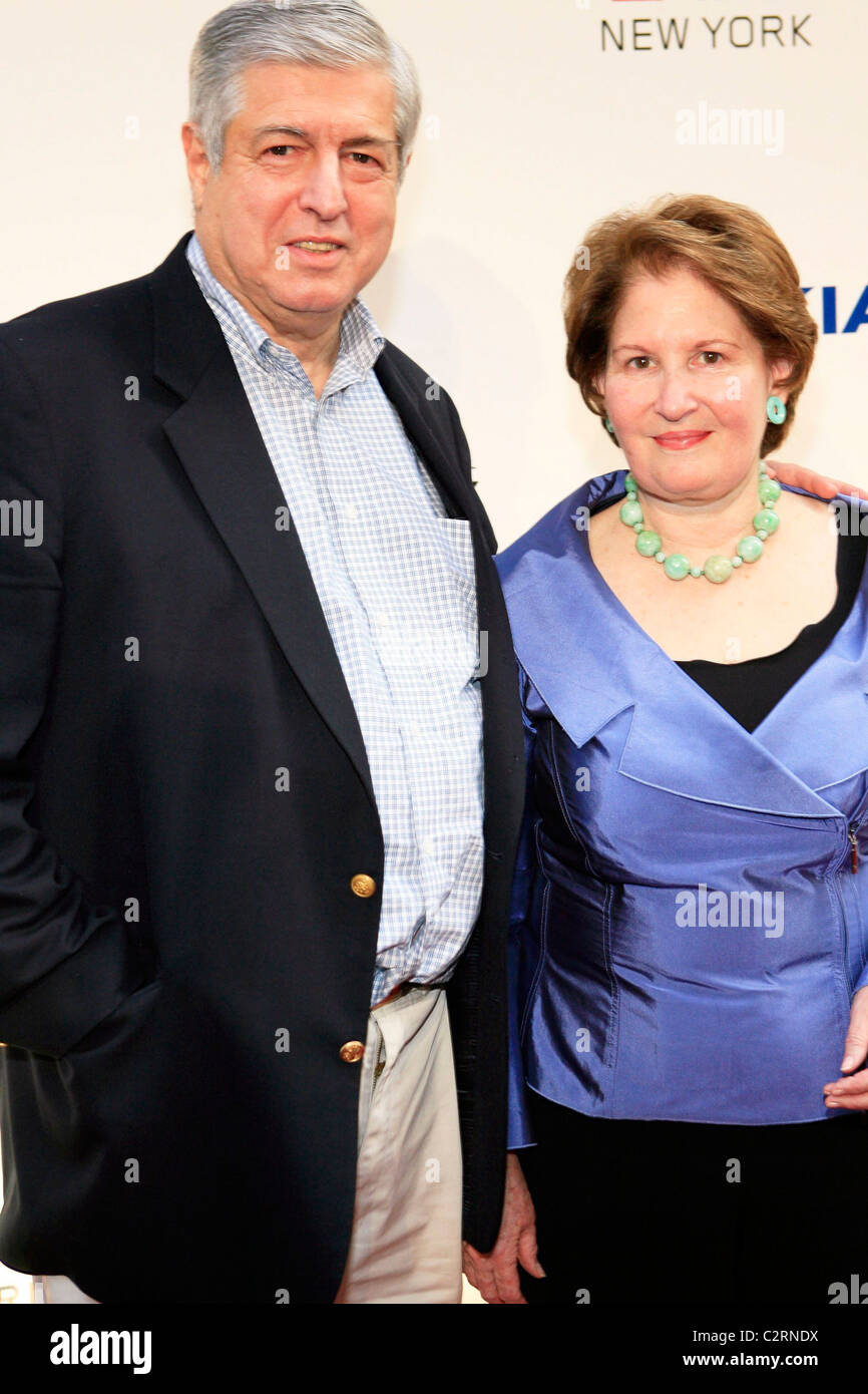 Tim Zagat and Nina Zagat 12th Annual Webby Awards held at Cipriani ...