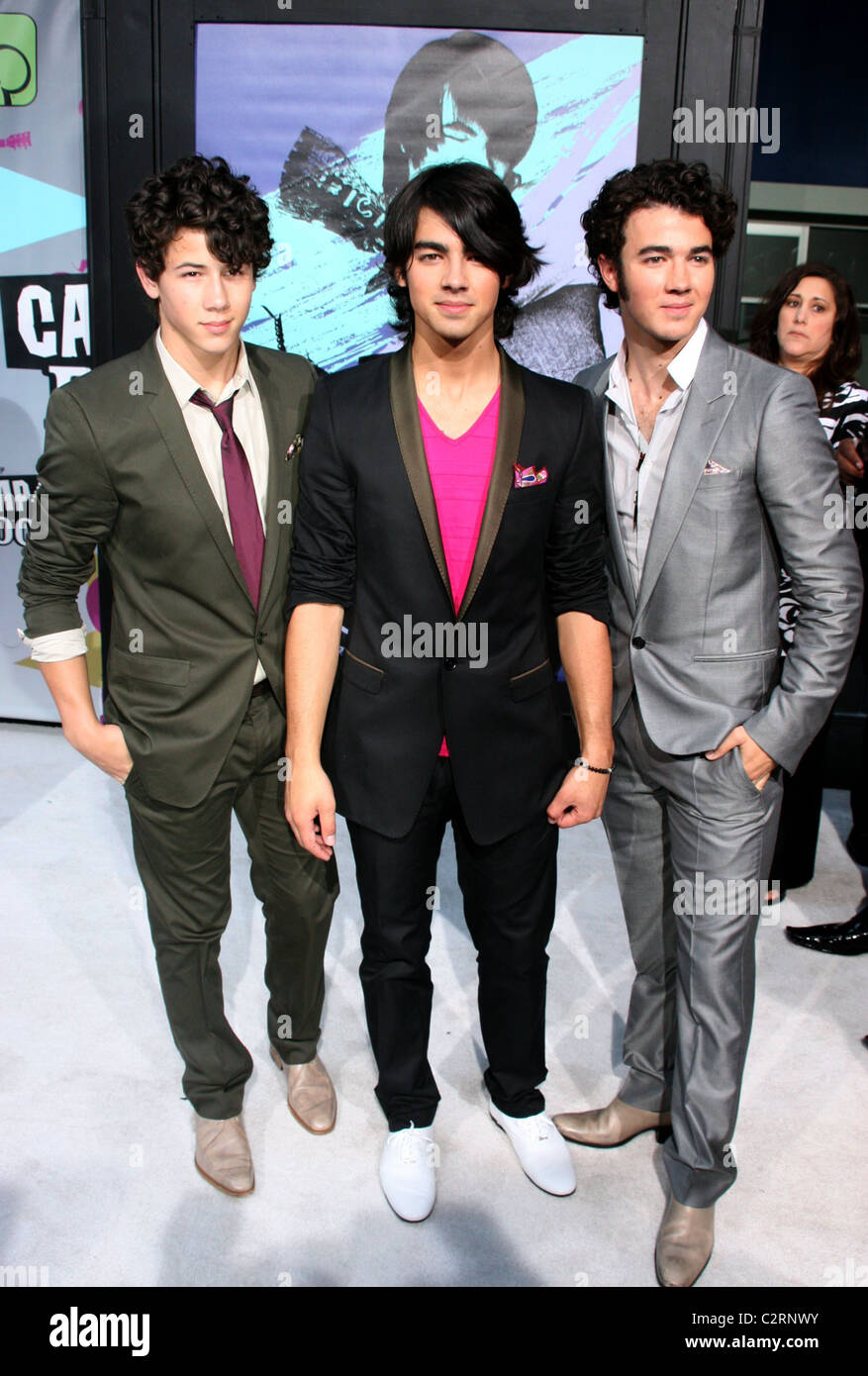 The Jonas Brothers, Nick Jonas, Joe Jonas and Kevin Jonas The New York ...