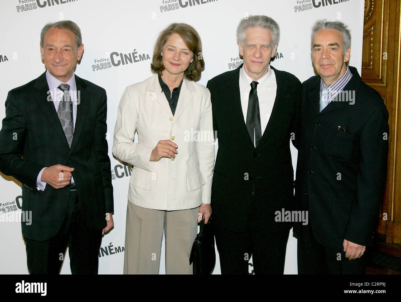 Bertrand Delanoe, Charlotte Rampling, David Cronenberg and Guest Paris ...