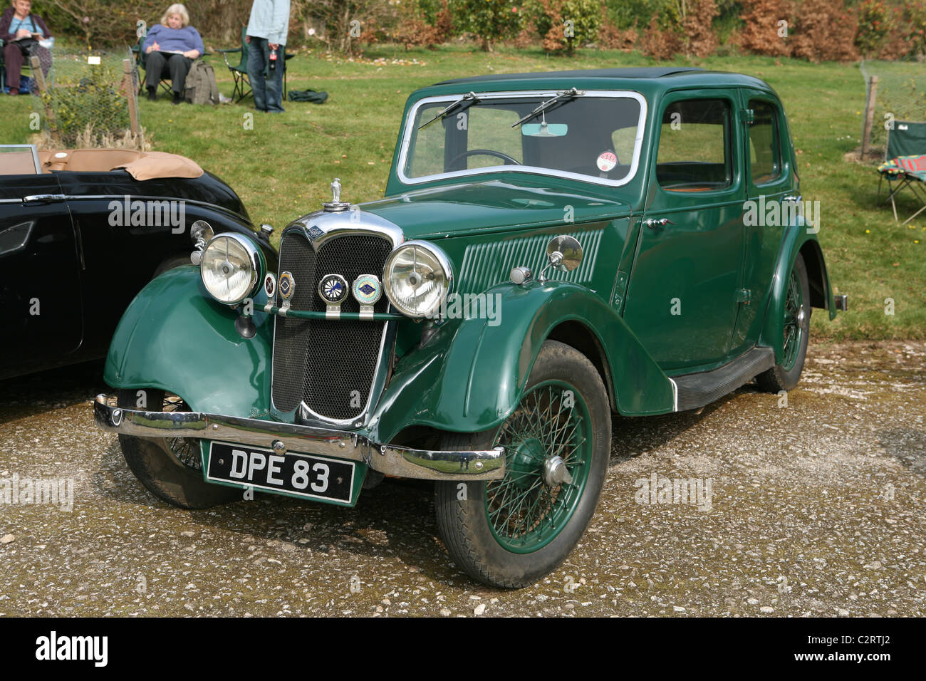 Riley saloon car Stock Photo - Alamy
