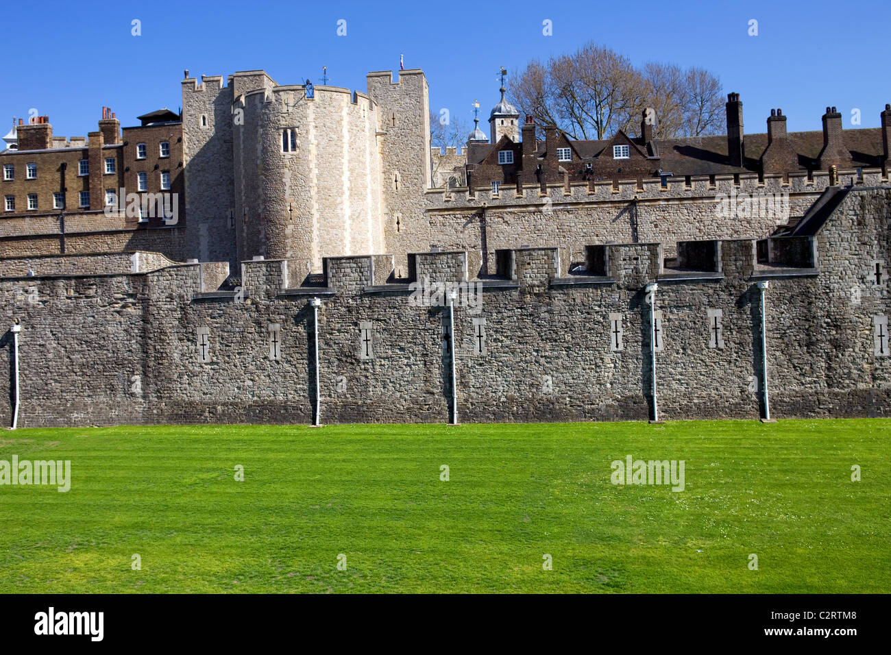 The Tower of London, medieval castle and prison Stock Photo - Alamy