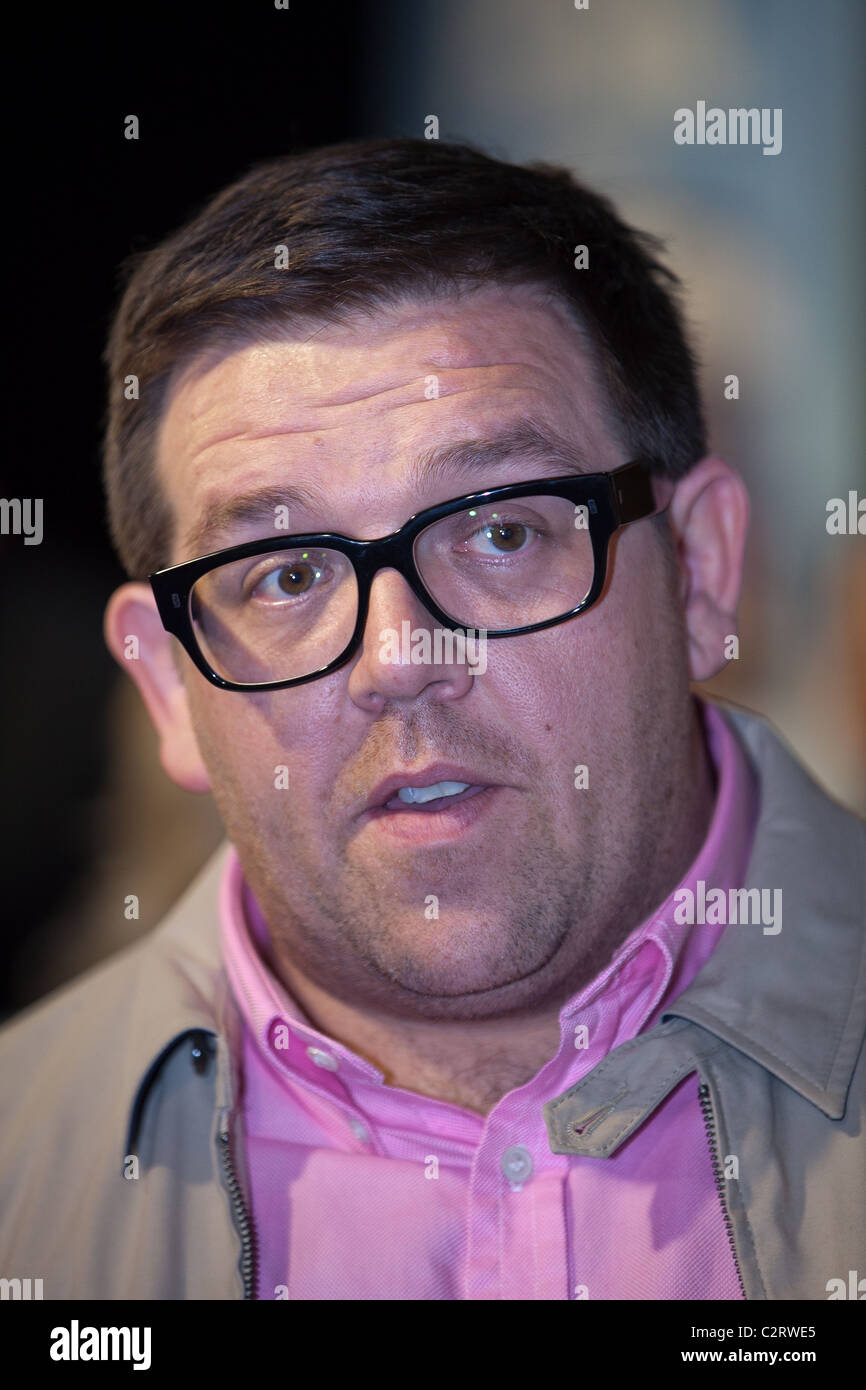 Nick Frost at the Australian premiere of 'Paul', Melbourne Stock Photo ...