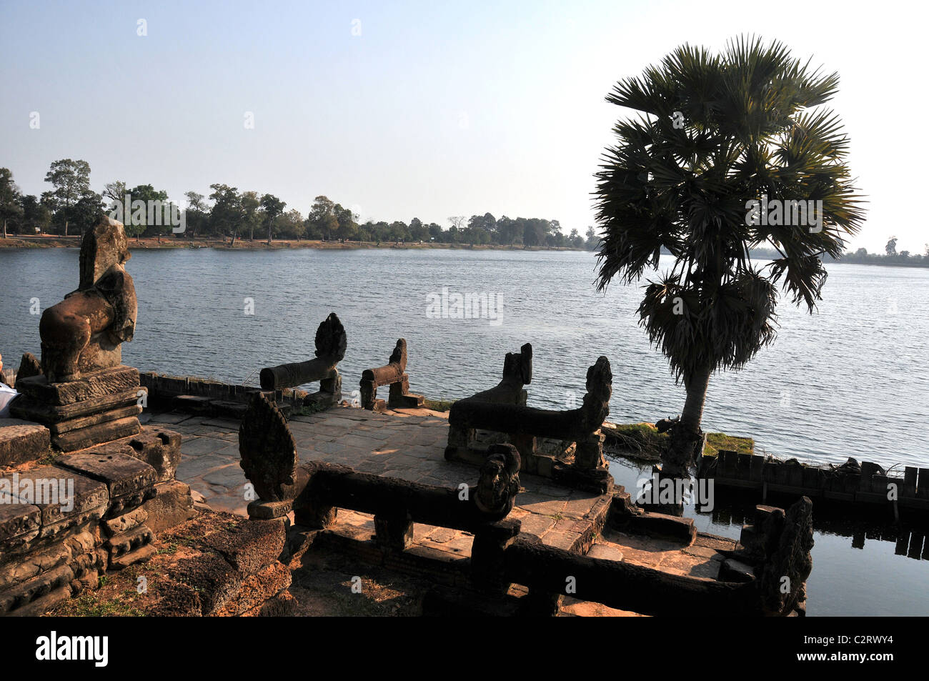 Srah Srang, Angkor, Siem Reap, Cambodia Stock Photo - Alamy