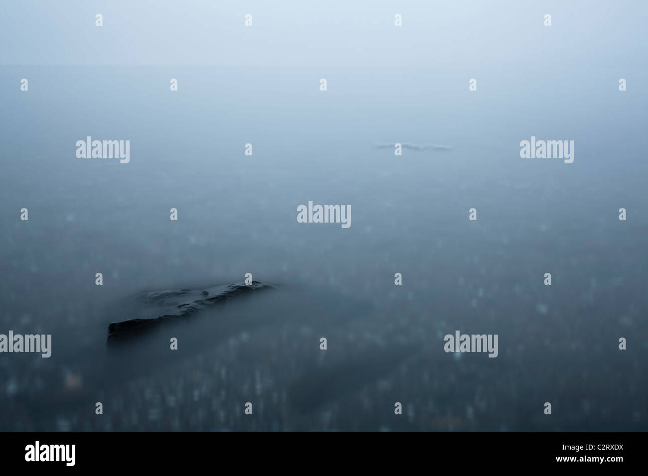 Deep blue underwater mist in hi-res stock photography and images - Alamy