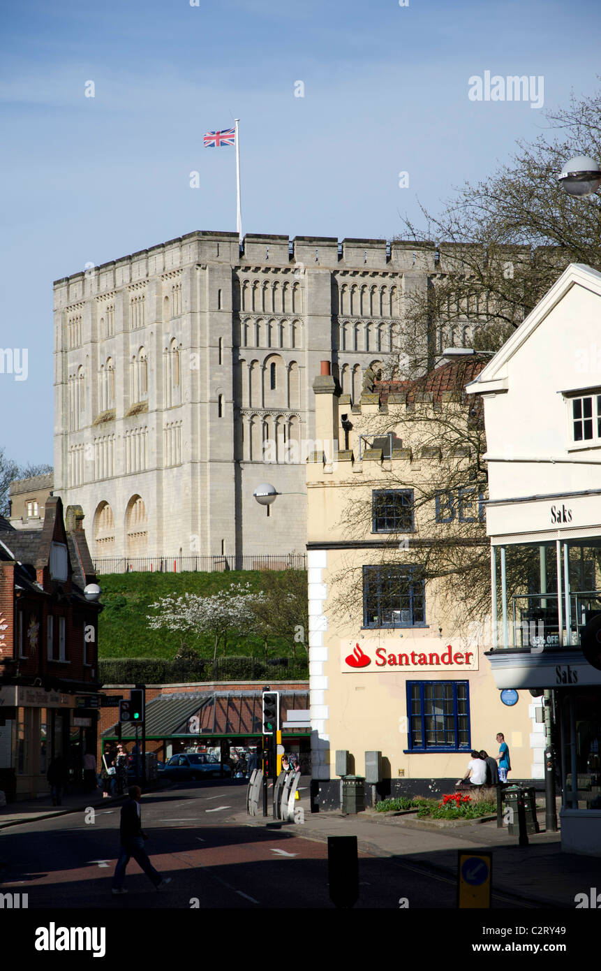 Norwich Castle Museum, Norfolk, England Stock Photo - Alamy