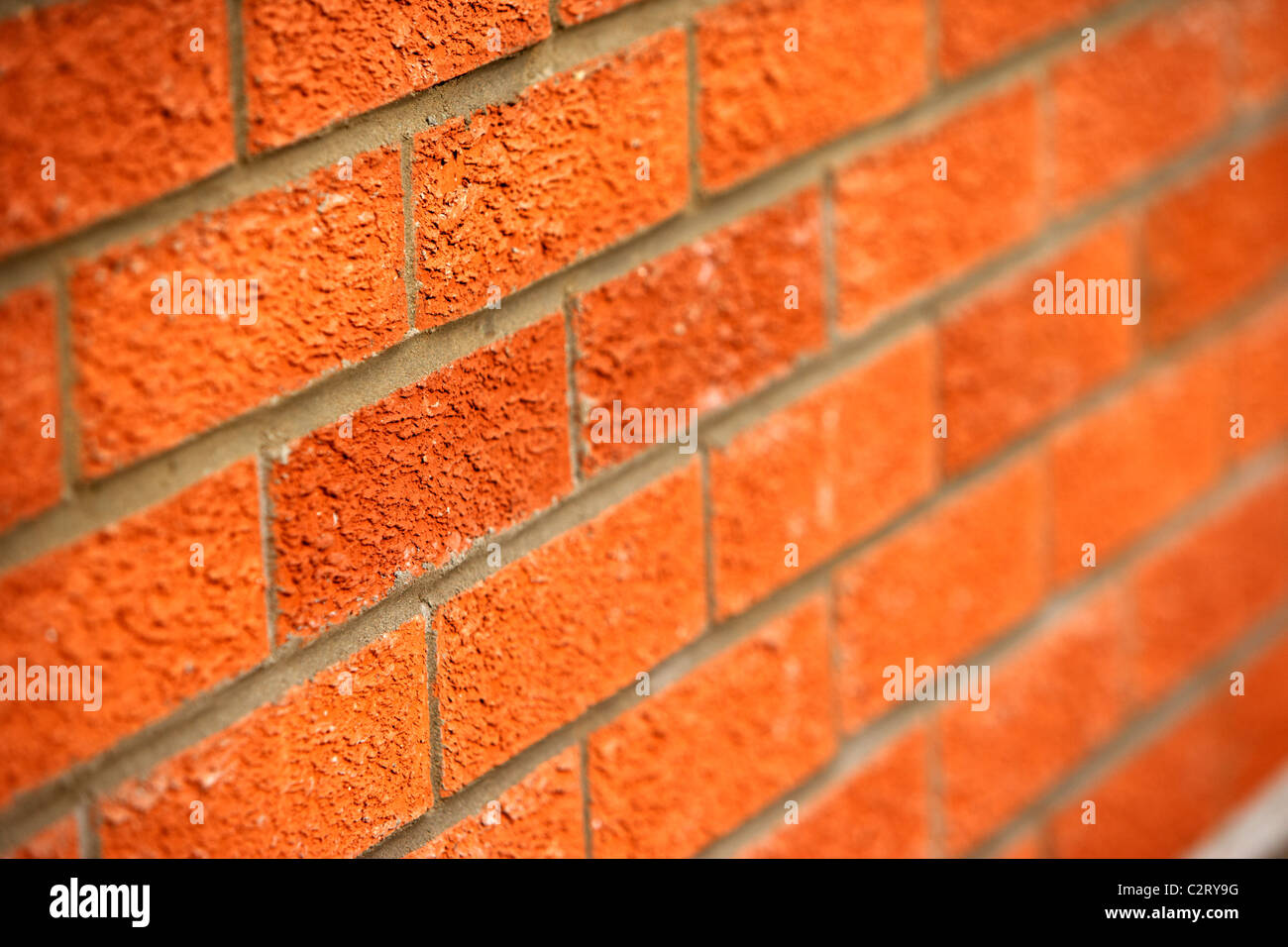 newly built wall in the uk Stock Photo - Alamy