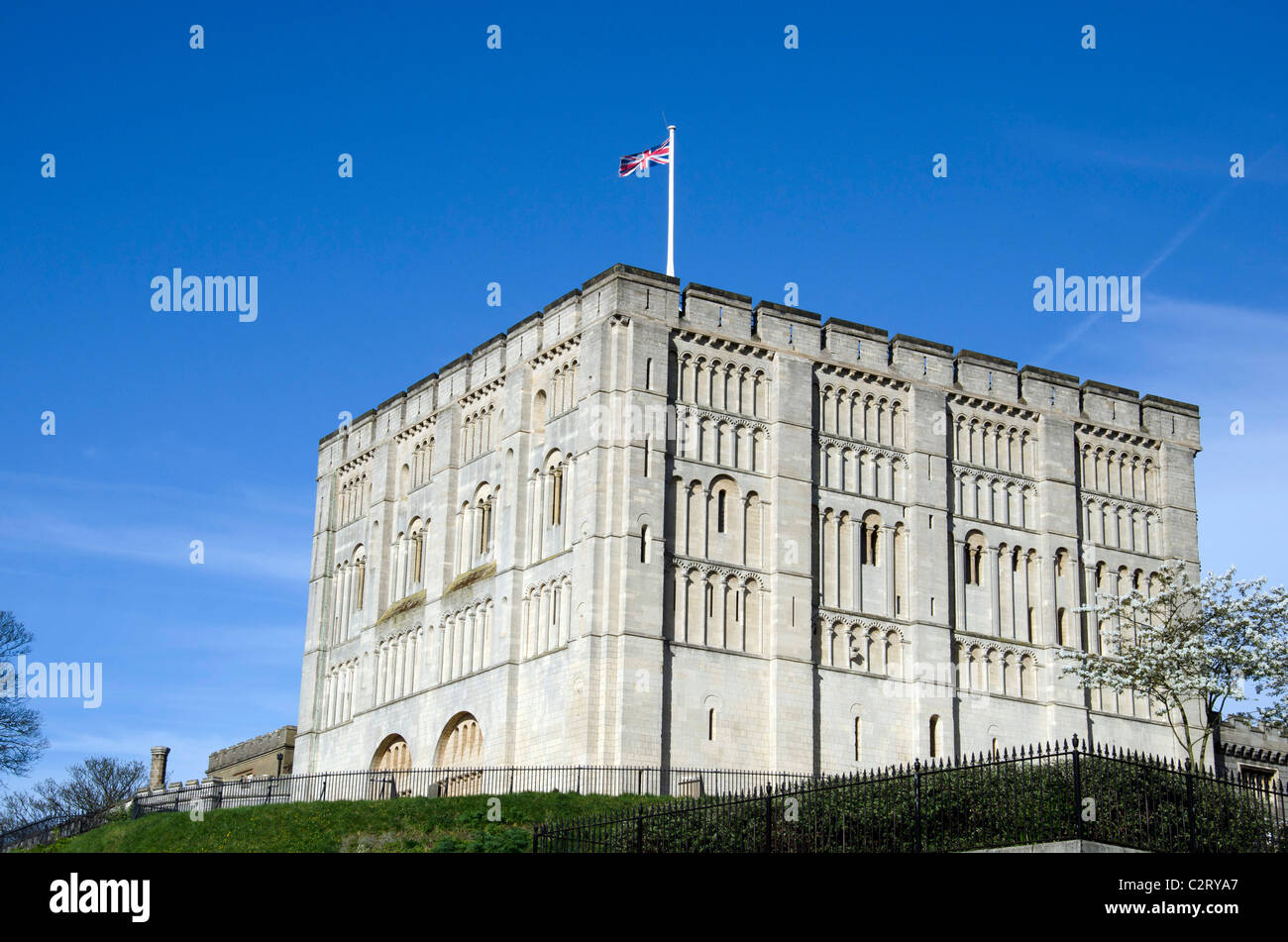 Norwich Castle Museum, Norfolk, England Stock Photo - Alamy