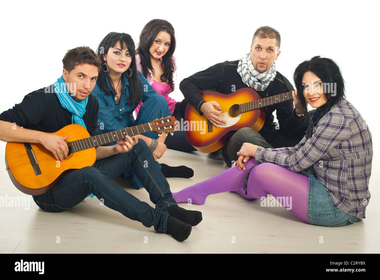 Five girls singers hi-res stock photography and images - Alamy