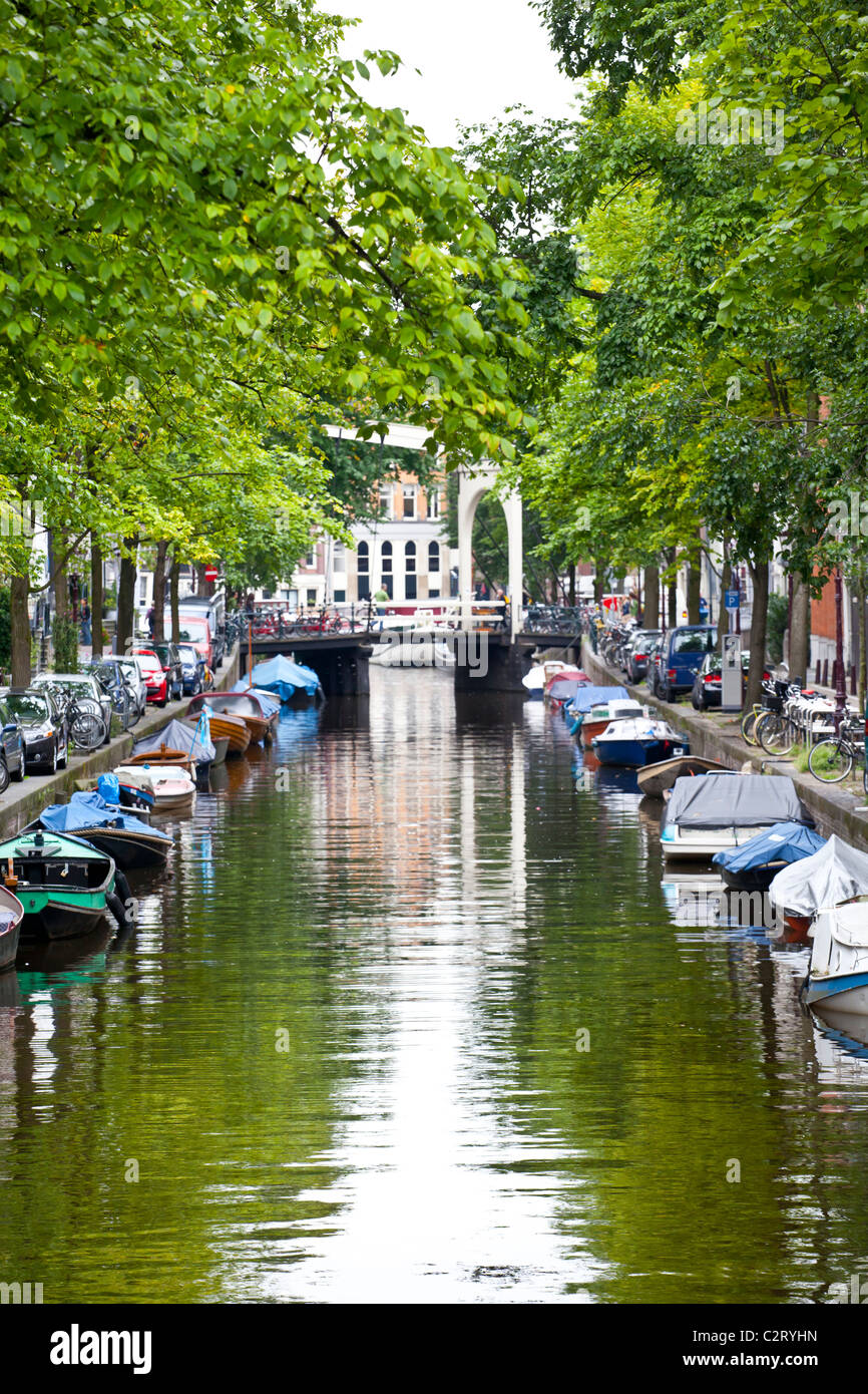 Canal scenes taken in the centre of Amsterdam Stock Photo - Alamy