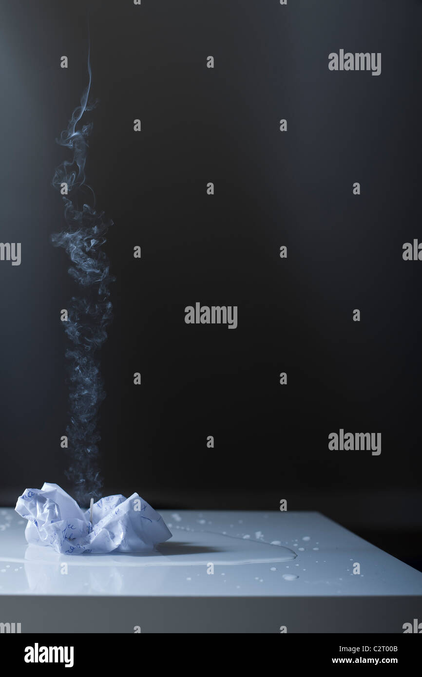 Smoke from match hi-res stock photography and images - Alamy