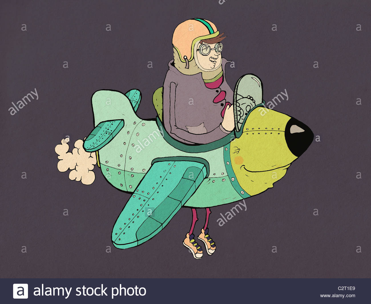 Cartoon Pilot Stock Photos & Cartoon Pilot Stock Images - Alamy