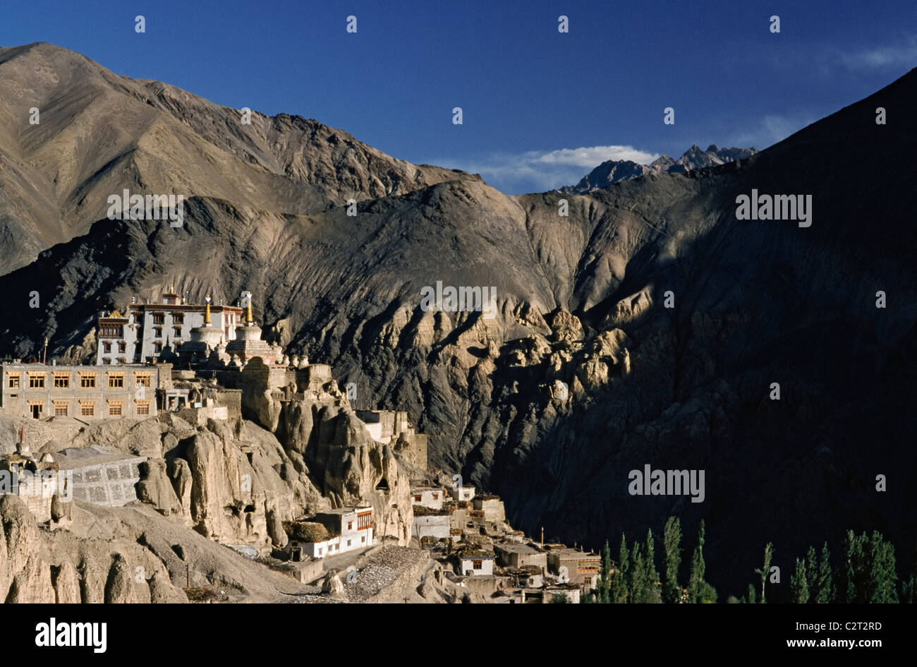 The Lamayuru Tibetan Buddhist Monastery, Ladakh, Northern India Stock ...