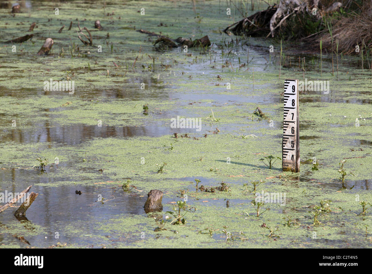 Water level marker hi-res stock photography and images - Alamy