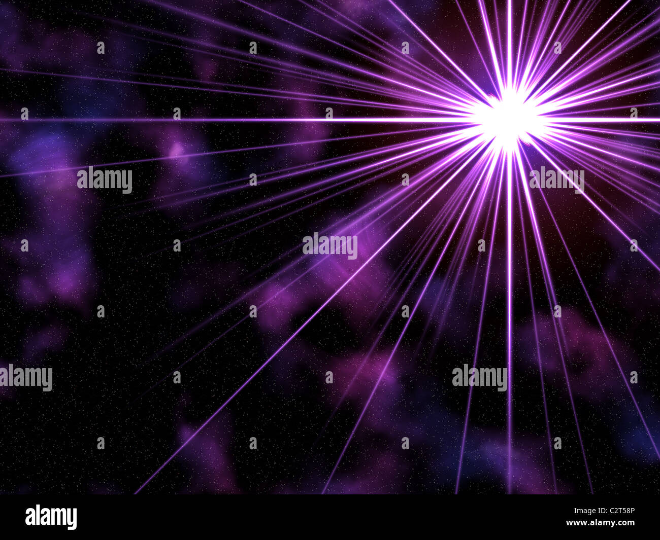 Abstract light rays Stock Photo - Alamy