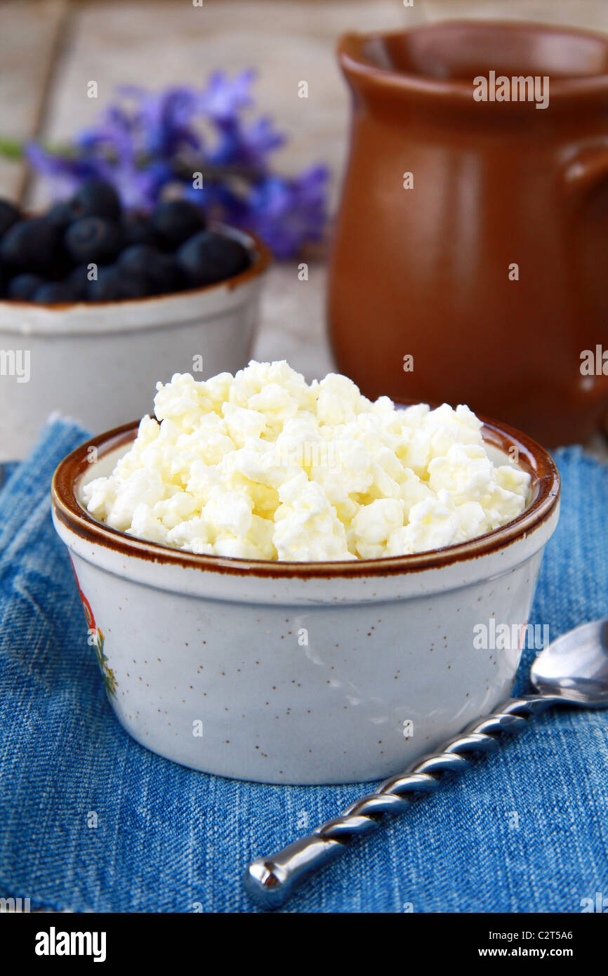 Cottage cheese dairy hi-res stock photography and images - Alamy
