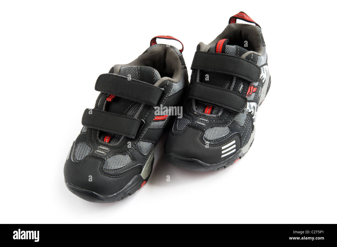 object on white - Children Shoes close up Stock Photo - Alamy
