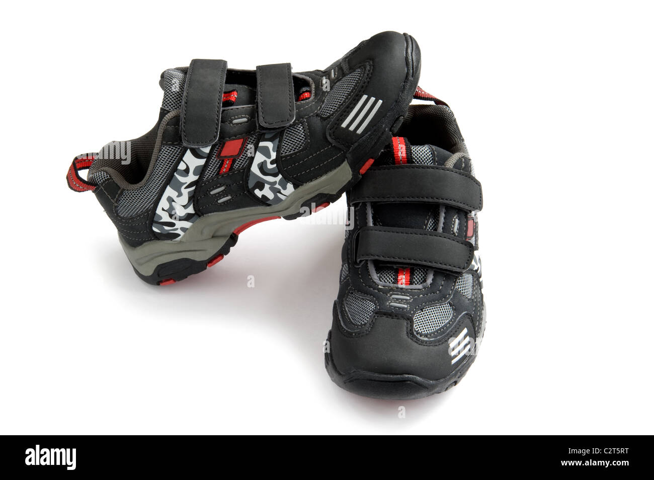 object on white - Children Shoes close up Stock Photo - Alamy