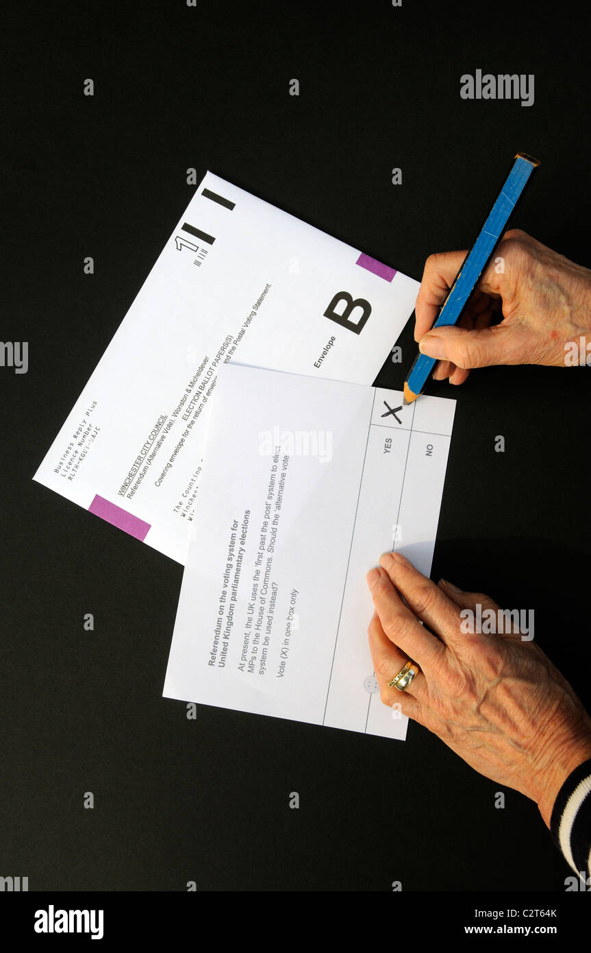 Uk voting box hi-res stock photography and images - Alamy