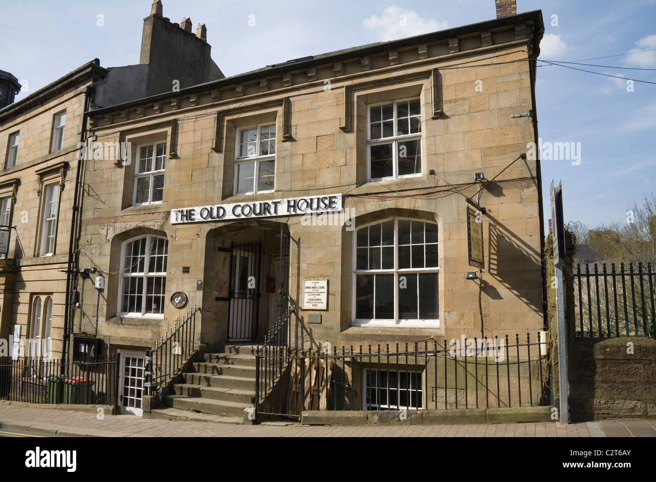 Cockermouth Cumbria England UK The Old Courthouse building is now an ...