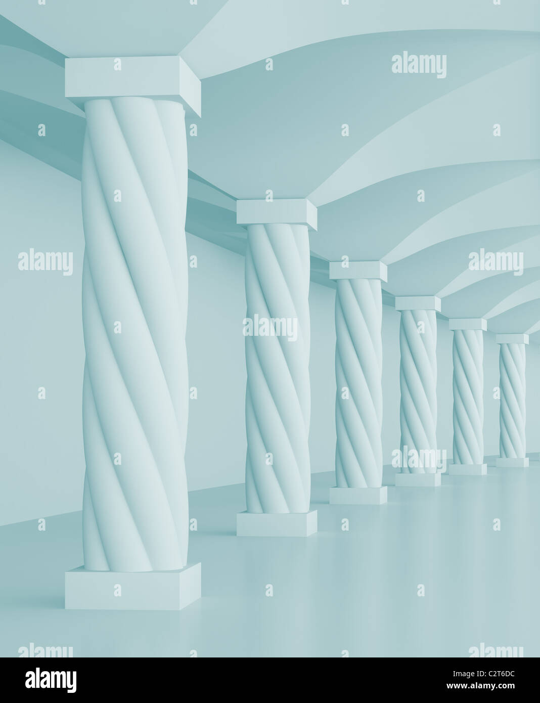 Columns Hall or Architecture Background Stock Photo - Alamy
