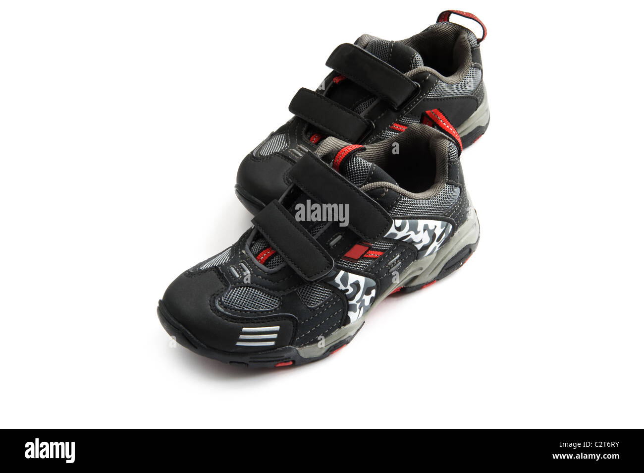 object on white - Children Shoes close up Stock Photo - Alamy