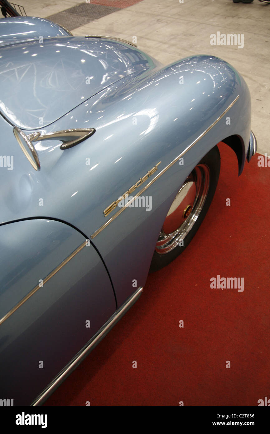 old vintage porsche speedster car at motor show Stock Photo - Alamy