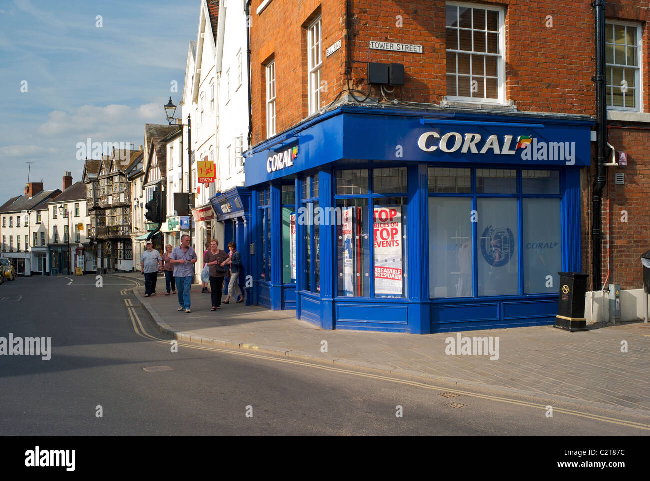 Ludlow high street hi-res stock photography and images - Alamy